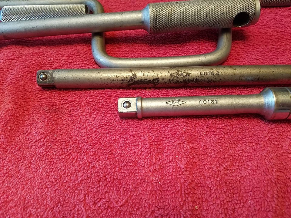 SK TOOLS SK WAYNE SK 1/2" DRIVE SAE SOCKET SET 27 PC 12 PT W/METAL BOX ...