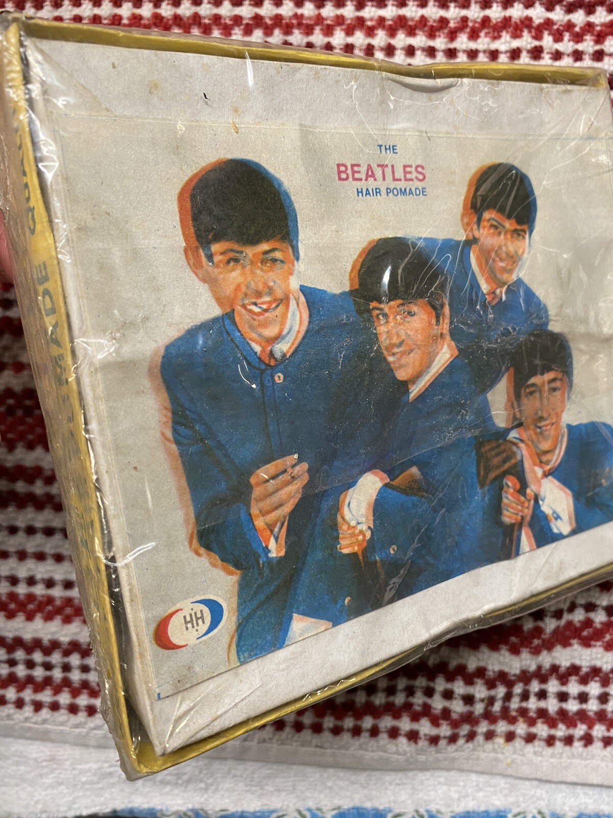 1964, Beatles, "Un-Opened" HAIR POMADE (Box of 50 Packets) Scarce ...