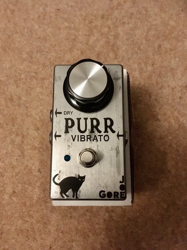 Joe Gore Pedals Purr Vibrato Effects Pedal Boxed – Rare in UK | eBay UK