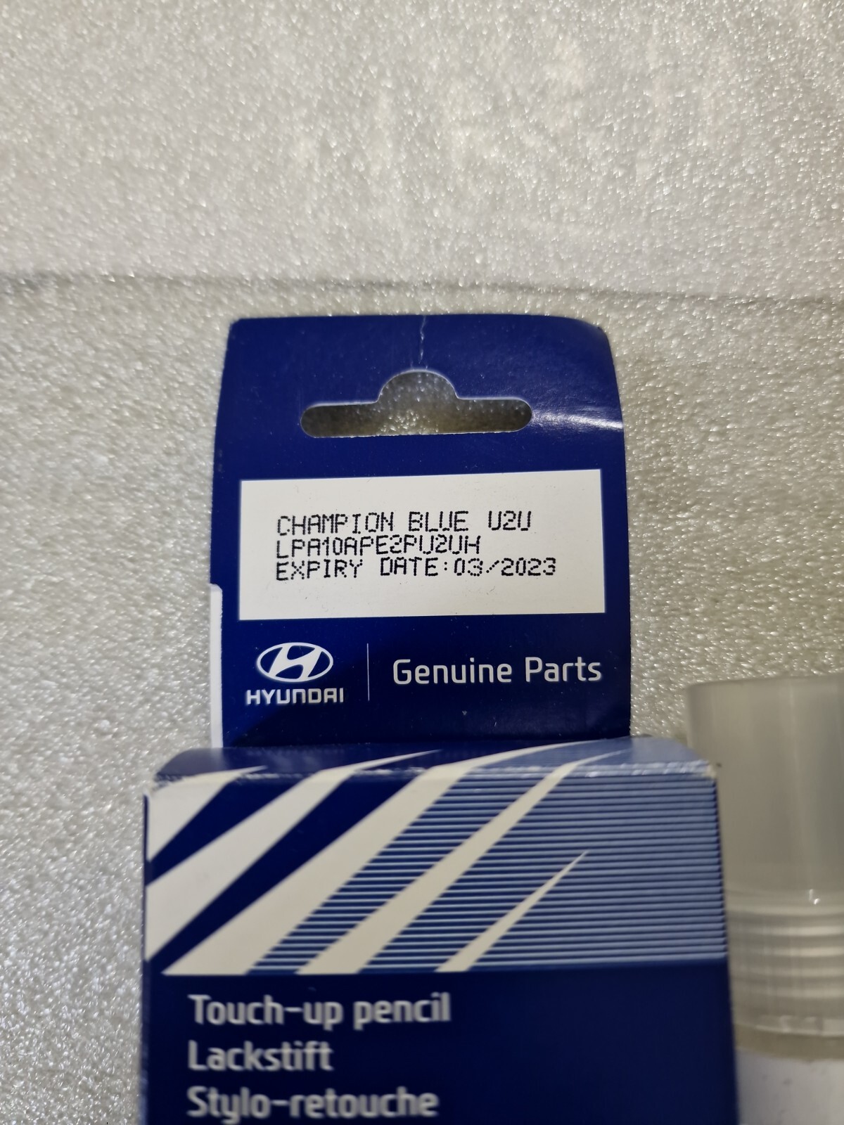 Official Hyundai Touch up Paint Champion Blue Code U2u for sale online ...
