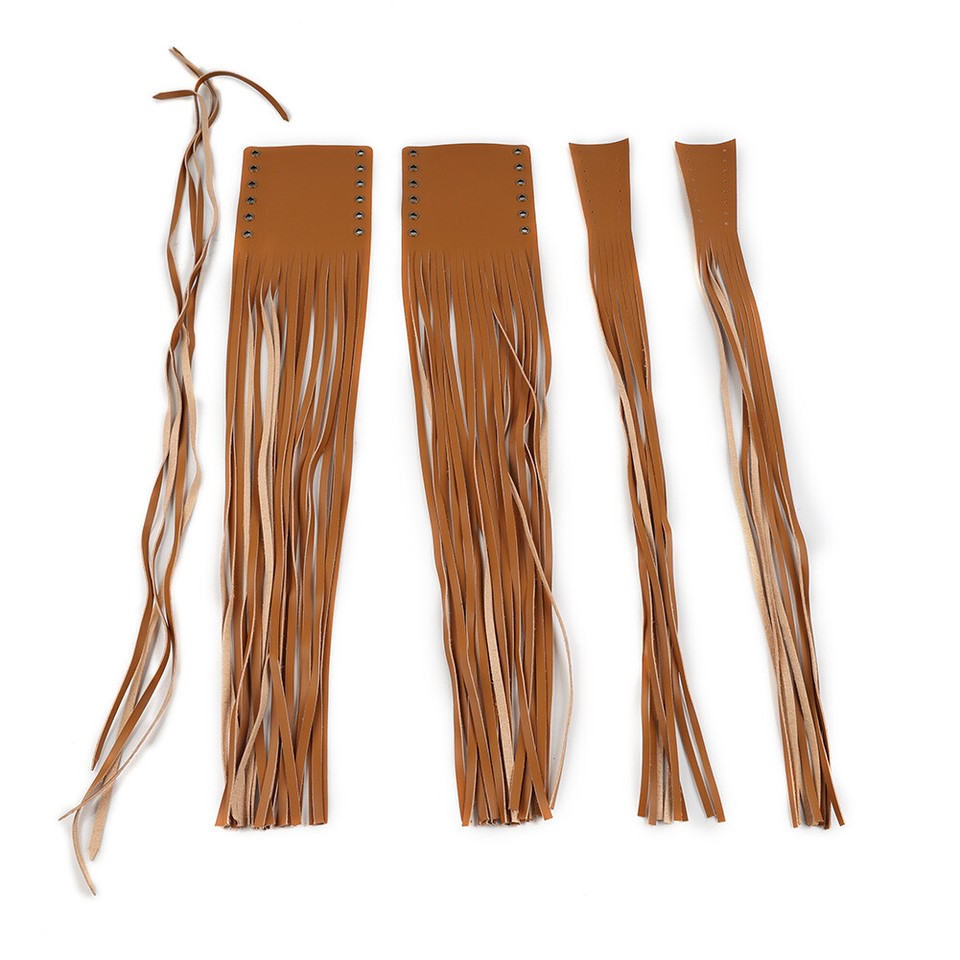 Universal Handlebar Grip Tassel W/ Clutch Lever Fringe Covers Yellow ...