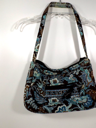 Vera Bradley Java Floral Quilted Shoulder Bag - Cotton Blend, Zipper ...