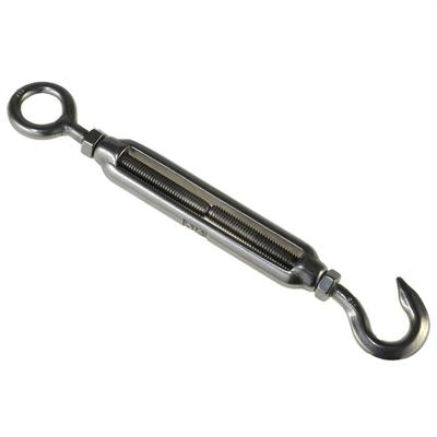 Qty 10 Hook Eye Turnbuckle M12 (12mm) x 200mm Stainless 316 Marine Boat ...