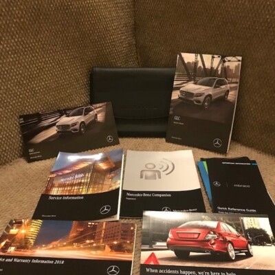 2018 Mercedes GLC Owners Manual set with Audio book, warranty guide ...
