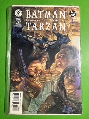 Batman Tarzan Claws Of The Cat-Woman 3 of 4 Dark Horse DC Comics 1999 ...