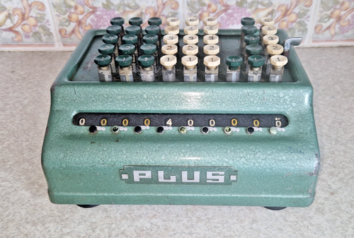 VINTAGE BELL PUNCH COMPANY LIMITED PLUS ADDING MACHINE / FULLY WORKING ...