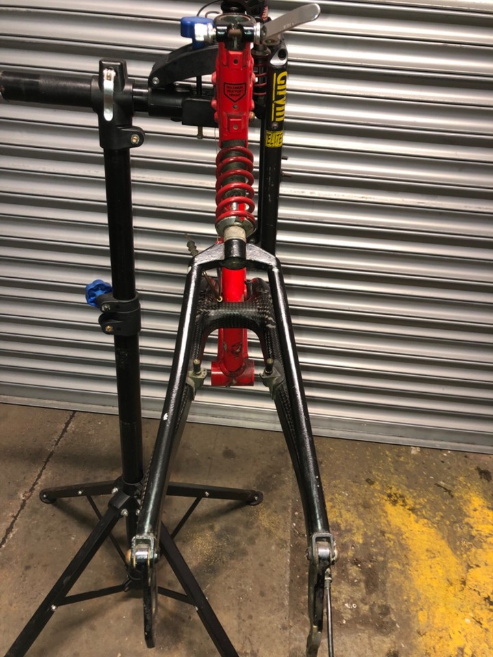 Retro Proflex 857 Expert Series Carbon Swingarm Girvin Cross Link Elite ...