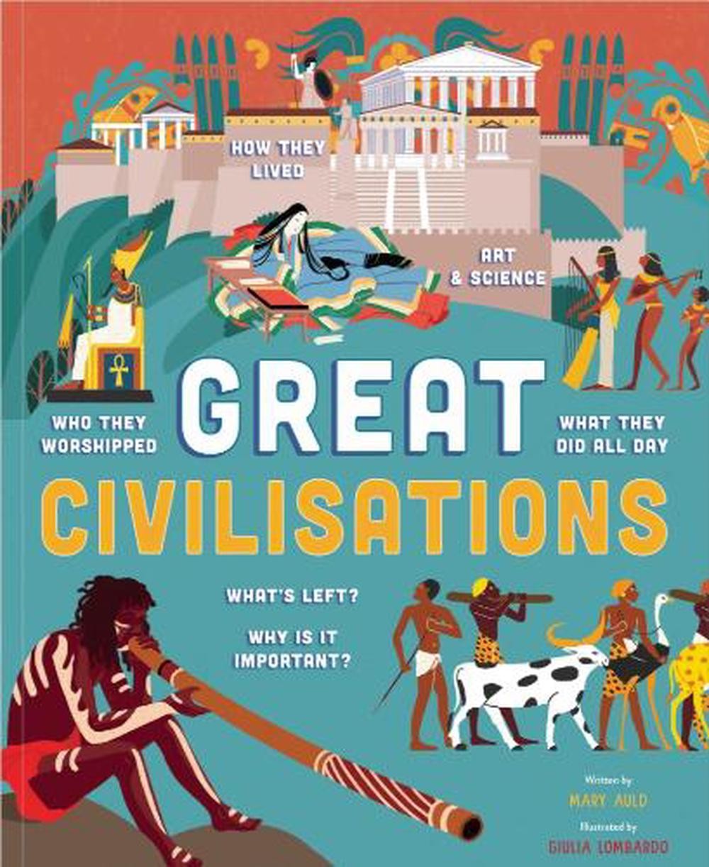 GREAT CIVILISATIONS by Giulia Lombardo Hardcover Book | eBay