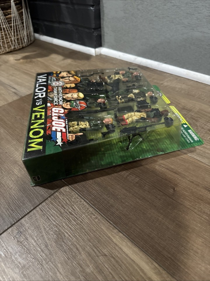 GI Joe Valor Vs Venom ANTI VENOM TASK FORCE 2004 TRU exclusive 6 pack ...