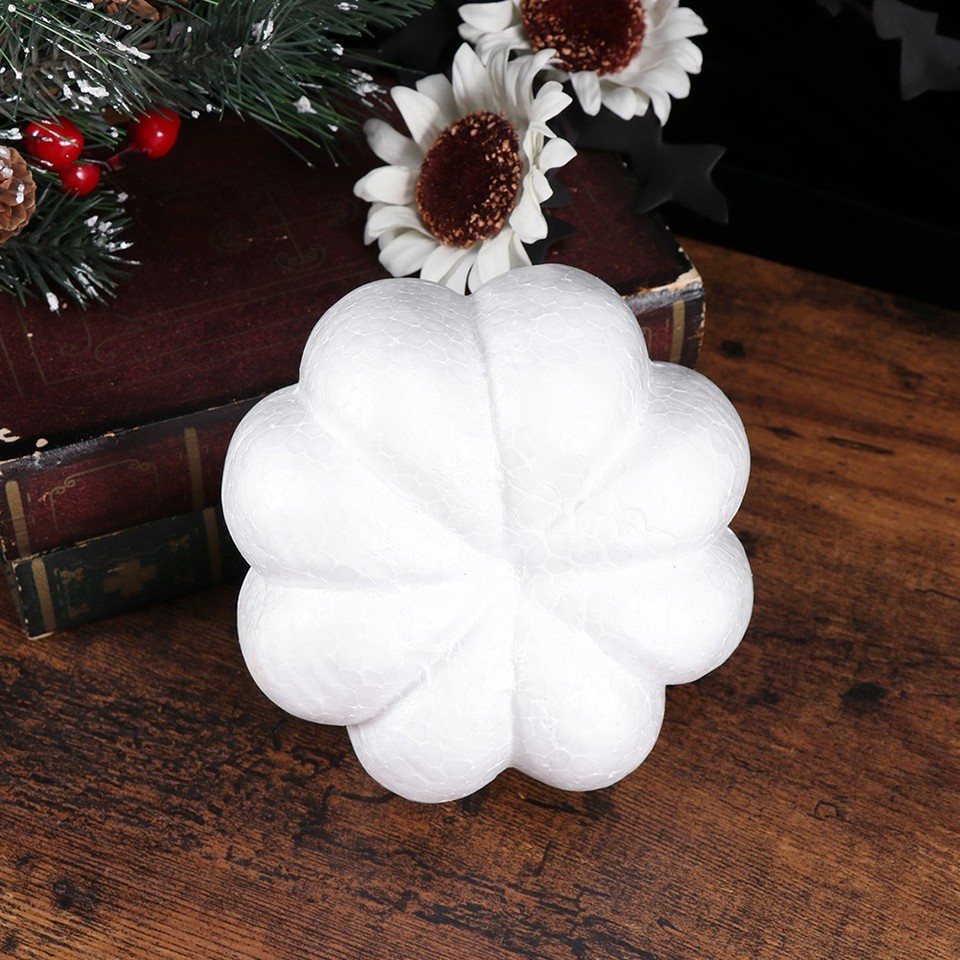 24 Pcs Handmade Foam Simulation Pumpkins Supplies Table Props Halloween ...