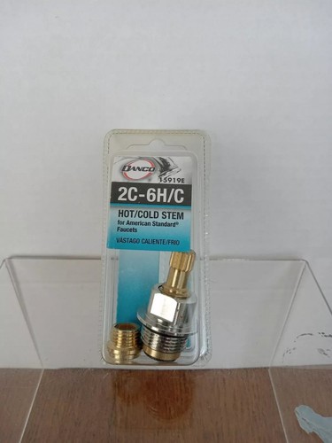 2 X Danco 2C-6H/C Hot and Cold Faucet Stem For American Standard ...
