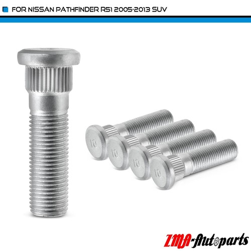 5x Front LH RH Wheel Stud for Nissan Pathfinder R51 2005-2013 SUV M12 x ...