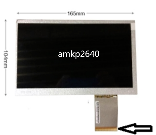 HannStar 60PIN 7" inch HSD070IDW1-A20/A30 LCD panel Mobile DVD 800 ...