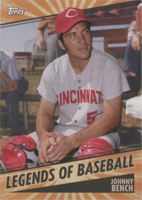 2021 Topps Opening Day - Legends of Baseball Johnny Bench #LOB-25 for ...