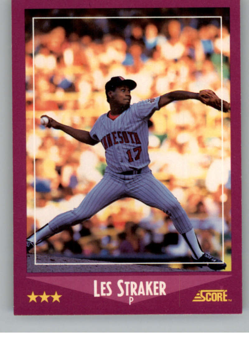 1988 Score #108 Les Straker NM-MT Twins | eBay