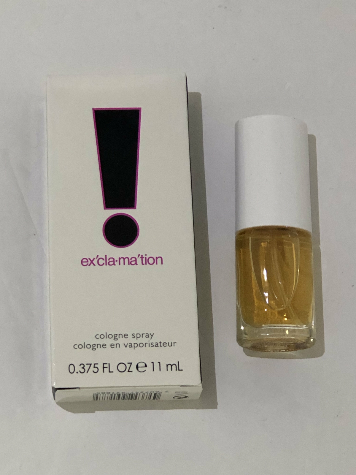 NEW Exclamation Cologne Spray Coty Paris New York 0.375 FL OZ 11 mL ...