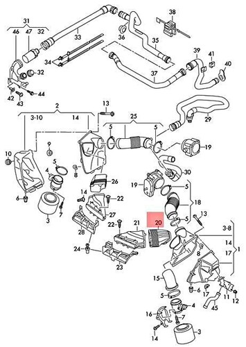 Genuine Bellows Left AUDI A6 Avant S6 quattro 4F2 4F5 07L129739 | eBay