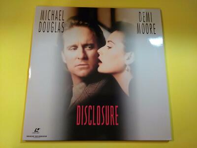 DISCLOSURE Demi Moore, Michael Douglas 1994 Warner Bros. R LASERDISC | eBay