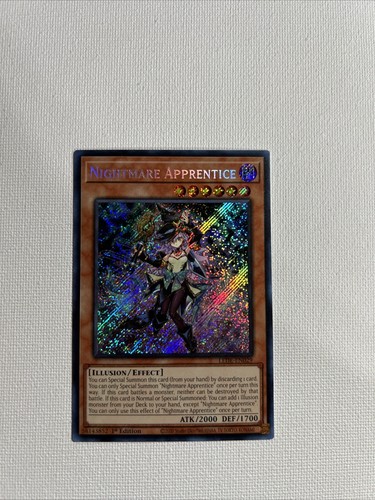 YU-GI-OH! Nightmare Apprentice LEDE-EN029 1st Edition NM Secret Rare | eBay