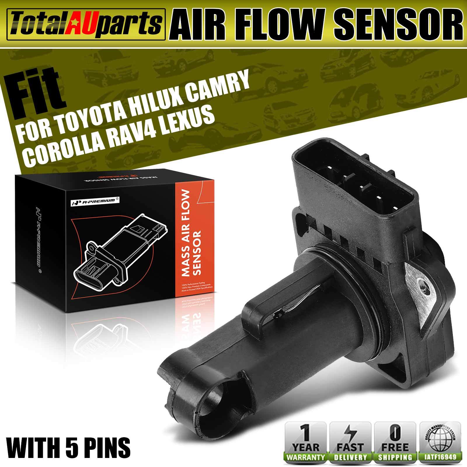 MAF Mass Airflow Sensor for Toyota Camry ACV36 Corolla ZZE122 Hilux ...