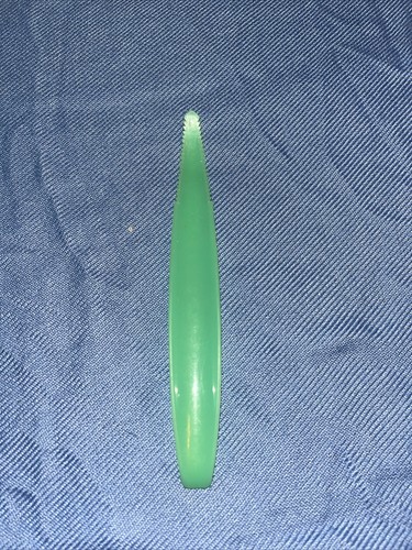 Tupperware Fruit Grapefruit Lettuce Knife Curved Serrated #885 Green | eBay