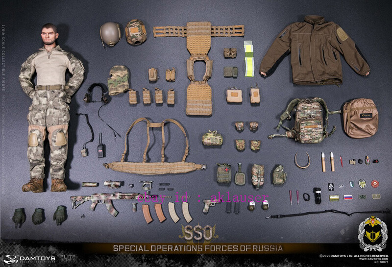 Damtoys 1/6 Dam78075 Specialoperations Forces Of Russia (Sso Damtoys 1/6 Dam78075 Specialoperations Forces Of Russia (Sso
