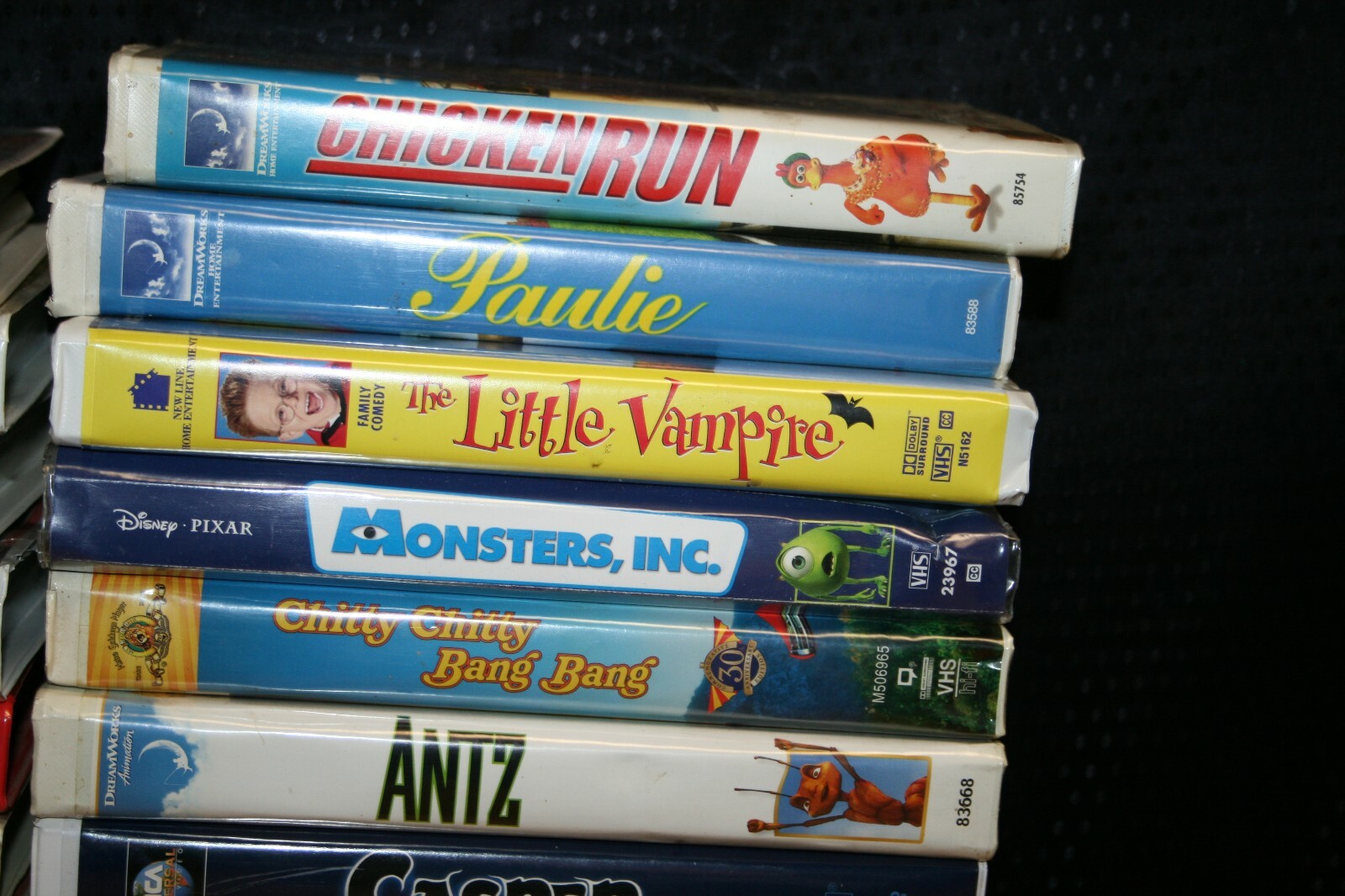 23 VINTAGE KIDS CHILDREN VHS TAPES MOVIES DISNEY CHRISTMAS OZ WB DREAM ...