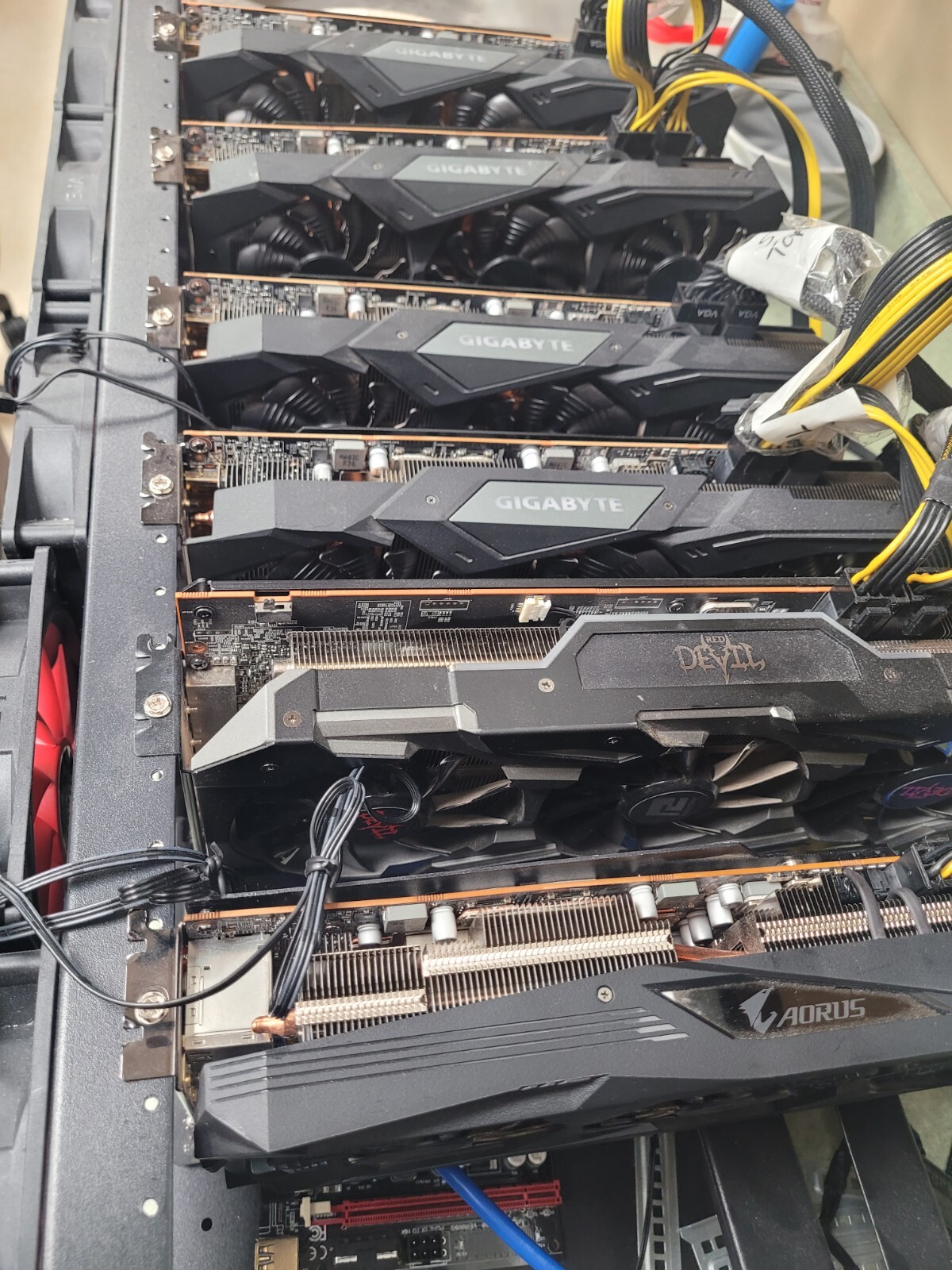 6 GPU MINING RIG RX 5700XT | eBay