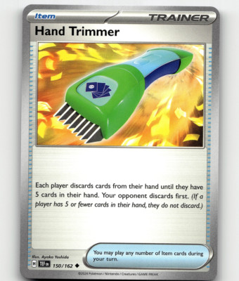 Hand Trimmer Pokemon • Uncommon • 150/162 Temporal Forces | eBay