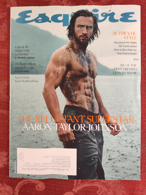 ESQUIRE Magazine September 2023 Aaron Taylor-Johnson Stephen King Chris Estrada | eBay
