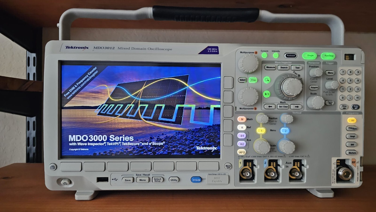 TEKTRONIX MDO-3012 MDO3012 MDO 3012 MIXED DOMAIN OSCILLOSCOPE EXCELLENT COND. | eBay