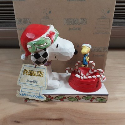 2017 PEANUTS JIM SHORE "CANDY CANE CHRISTMAS" #4057678 Enesco Figure | eBay