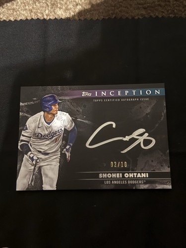 2024 Topps Inception Shohei Ohtani Silver Signings Auto 02/10! 1st Year ...