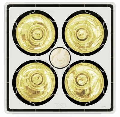 IXL IXL12309 | Tastic Prime 3 in 1 Bathroom Heater, Exhaust Fan & Light ...