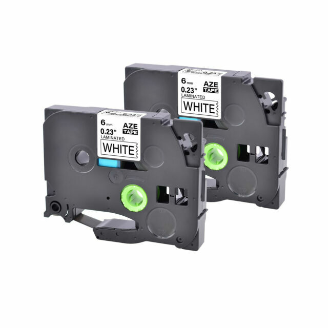 Brother TZ211 Label Tape - Gray for sale online | eBay