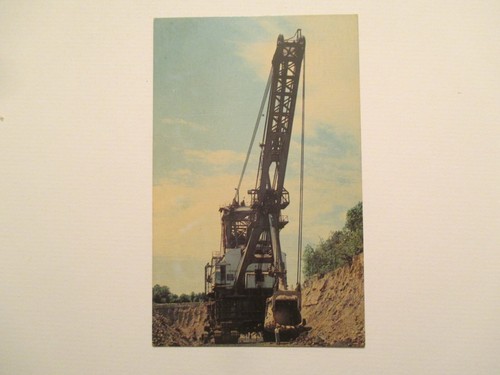 Brazil Indiana Postcard Giant Shovel Strip Coal Mining IN | eBay