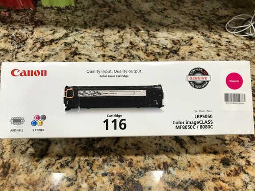 Canon 116 Magenta Toner Cartridge 197-B001 For LBP5050_NIB | eBay