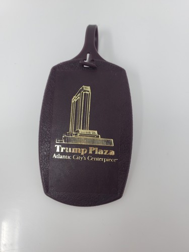 Trump Plaza Golf Bag/Luggage Tag RARE | eBay