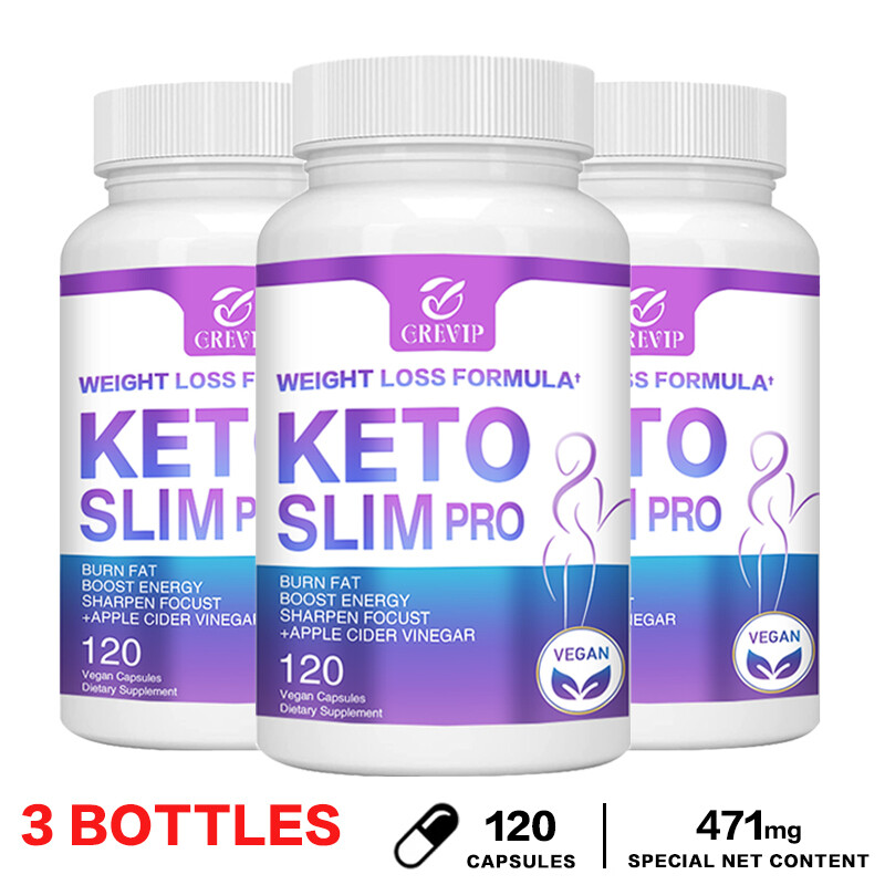 120pcs Ketp Slim Pro–Apfelessig–Gewichtsverlust,Fettverbrenner,Leber ...