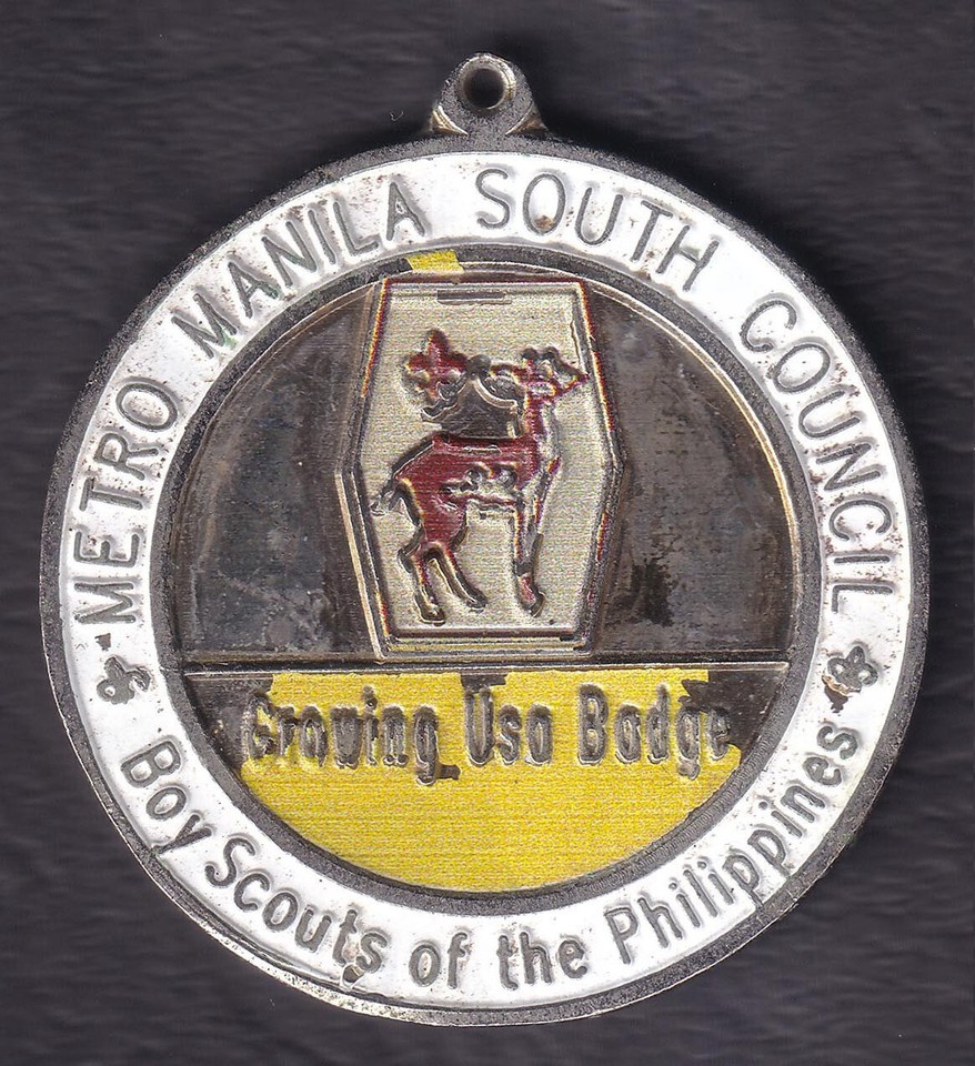 Metro Manila South Council / Growing USA (Deer) Badge / Philippine Boy ...