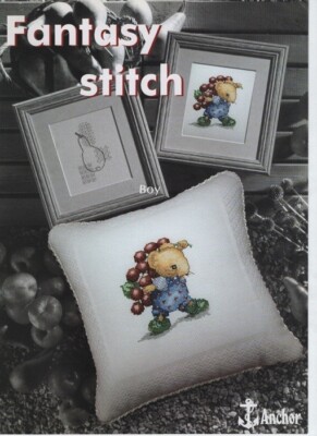 Anchor Cross Stitch Chart Fantasy Stitch Boy | eBay