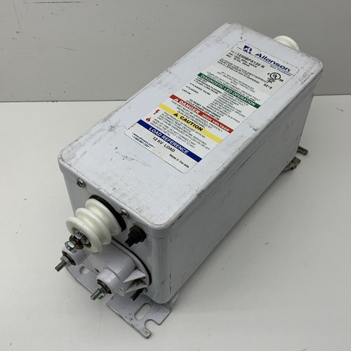 Allanson 1230BPX120R Neon Sign Transformer PRI: 120V SEC: 12000V 12kV ...