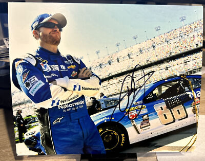 Signed Dale Earnhardt Jr 8x10 Photo AUTOGRAPH Nascar Hendrick ...