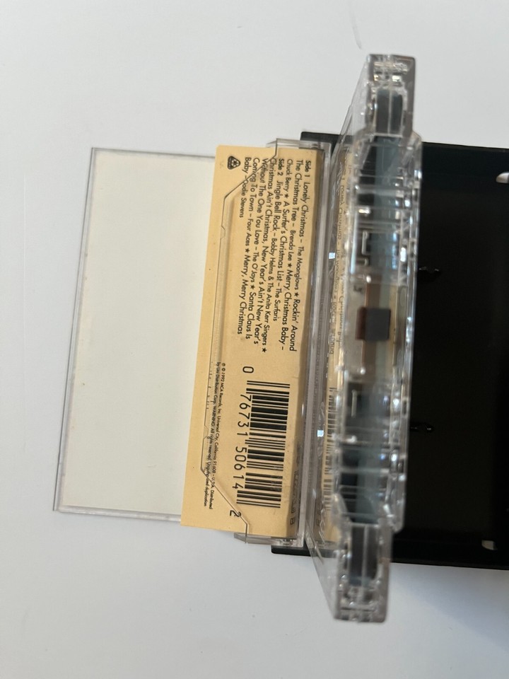 Rockin' Around The Christmas Tree ~ Various Pop Artists ~ Cassette Tape ...