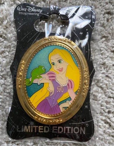 Disney Tangled Rapunzel Gold Frame WDI Cast Pin LE 250 | eBay