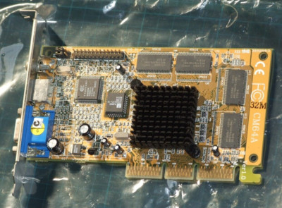 NVIDIA Riva TNT2 M64 SDRAM 32MB CM64A AGP Silent VGA Video Card | eBay