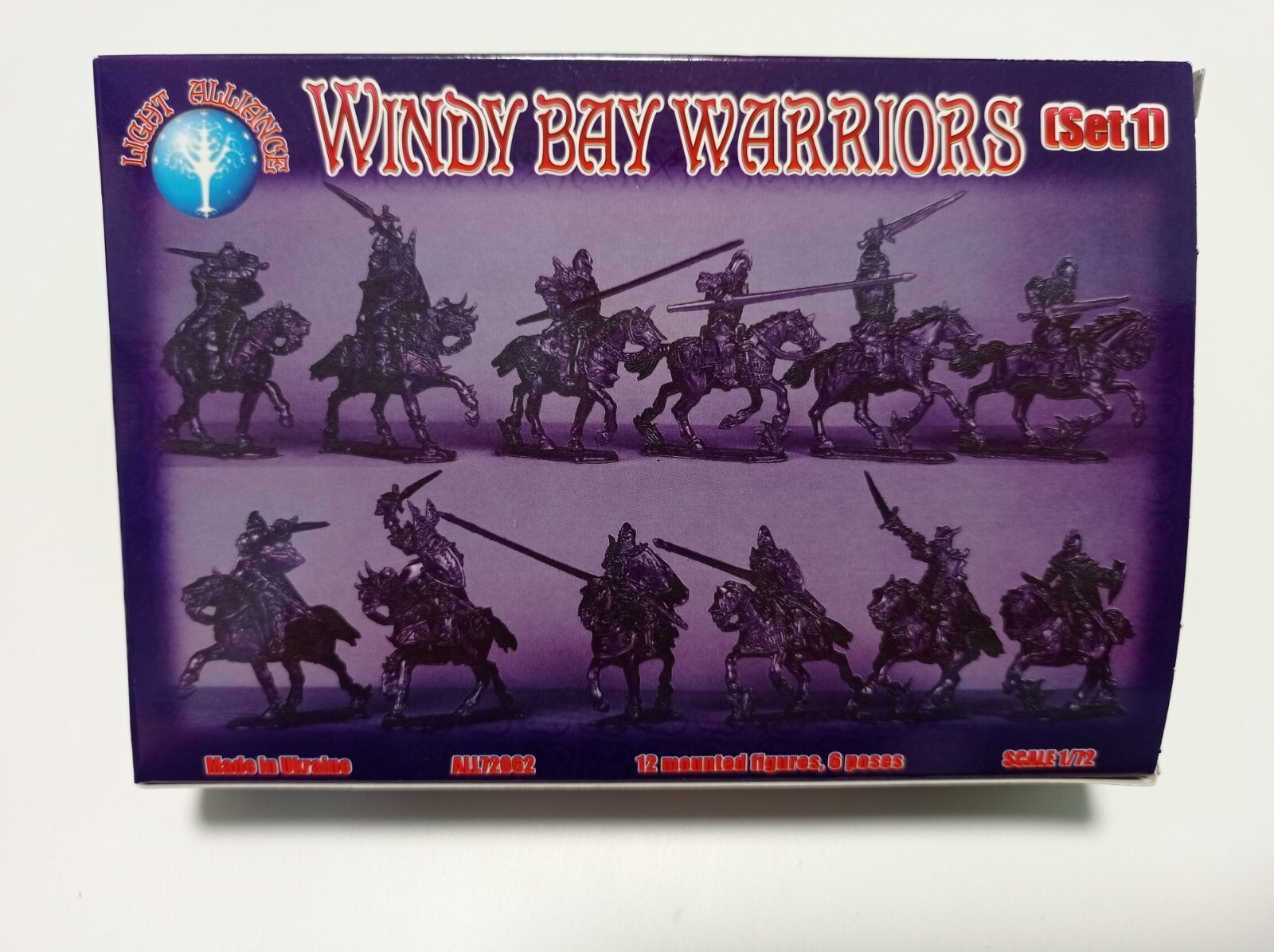 Windy Bay Warriors (set 1) Heavy Cavalry (12 figures) 1/72 Alliance ...