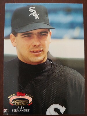 1992 Topps Stadium Club #467 Alex Fernandez Chicago White Sox Baseball ...