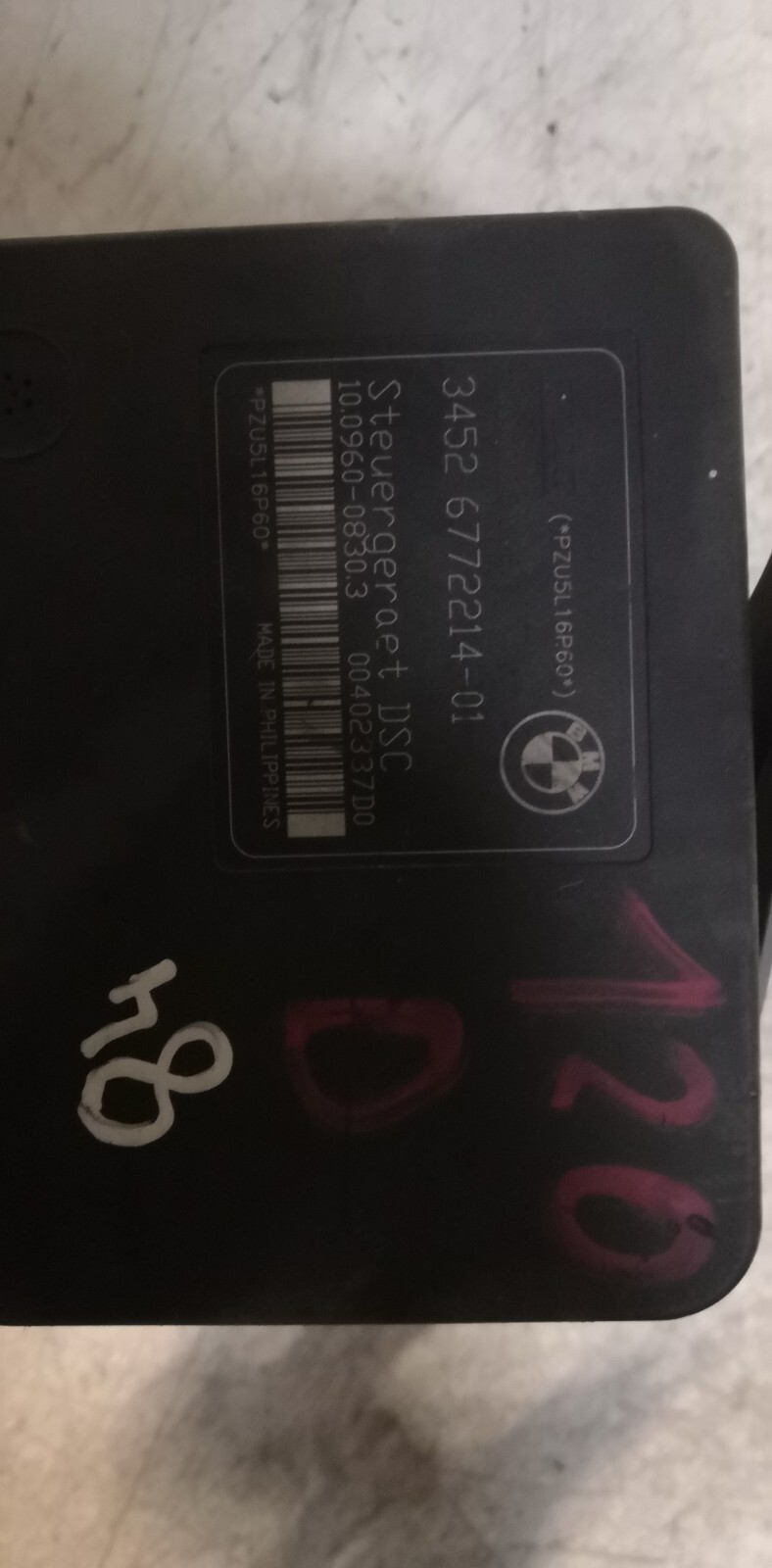 Pompe Abs DSC BMW 3 E90 E91 E92 E93 E81 E82 E87 3451 6772213-01 3452 6772214-01 | eBay