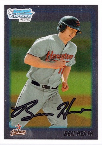 2010 Bowman Chrome Draft Prospects #BDPP42 Ben Heath Houston Astros | eBay